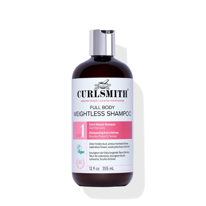 Curlsmith Full Body Weightless Shampoo 12oz – Volume & Lightweight ...